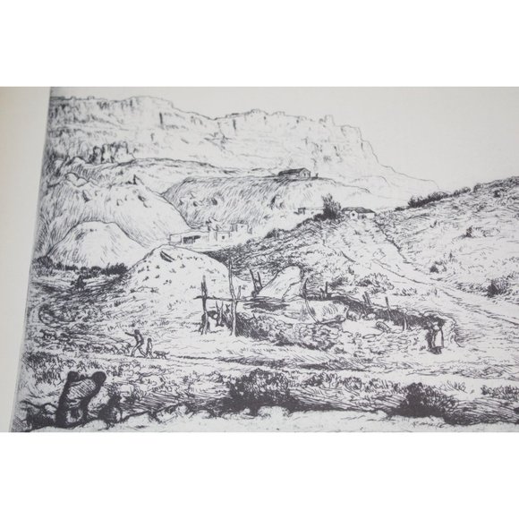 Art | Mahonri Young Print Walpi In Sunlight Vintage 8927 | Poshmark